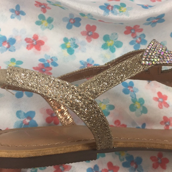 Material Girl | Shoes | Material Girl Sparkly Sandals | Poshmark